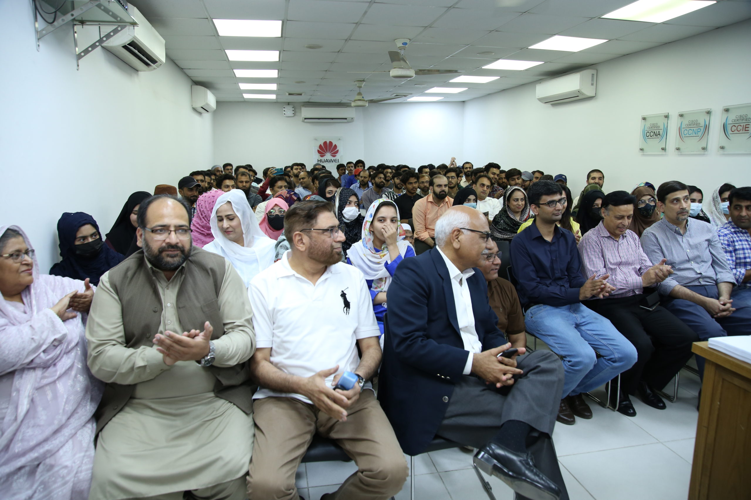 HAROON MALIK (CEO CORVIT) WITH DR. AMJAD SAQUIB (AKHUWAT) AT CORVIT ...