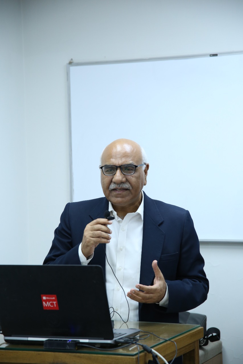 HAROON MALIK (CEO CORVIT) WITH DR. AMJAD SAQUIB (AKHUWAT) AT CORVIT ...