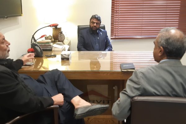 HAROON MALIK (CEO CORVIT) WITH DR. ALI SAJID (TI) AND ENG. JAVED QURESHI (EX. PEC CHAIRMAN) | Corvit