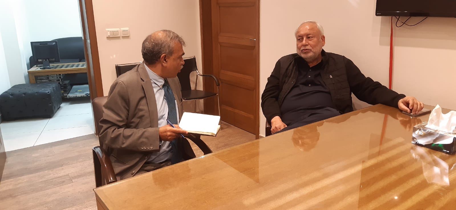 HAROON MALIK (CEO CORVIT) WITH DR. ALI SAJID (TI) AND ENG. JAVED QURESHI (EX. PEC CHAIRMAN) | Corvit