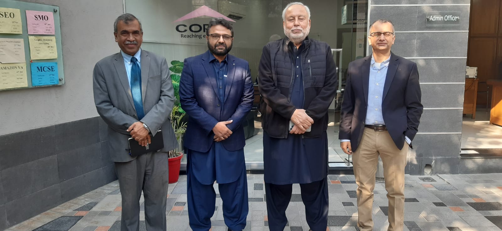HAROON MALIK (CEO CORVIT) WITH DR. ALI SAJID (TI) AND ENG. JAVED ... HAROON MALIK (CEO CORVIT) WITH DR. ALI SAJID (TI) AND ENG. JAVED ...