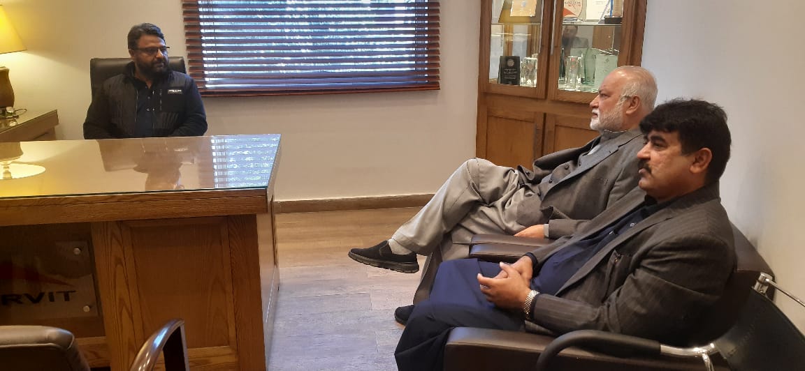 Chairman NAVTTC Visit | Corvit