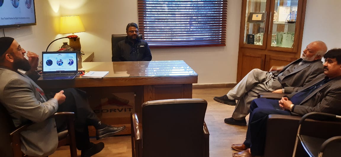 Chairman NAVTTC Visit | Corvit