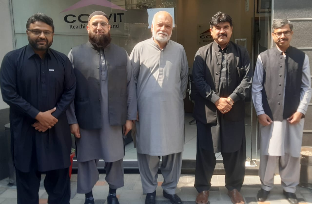 Chairman NAVTTC Visit | Corvit
