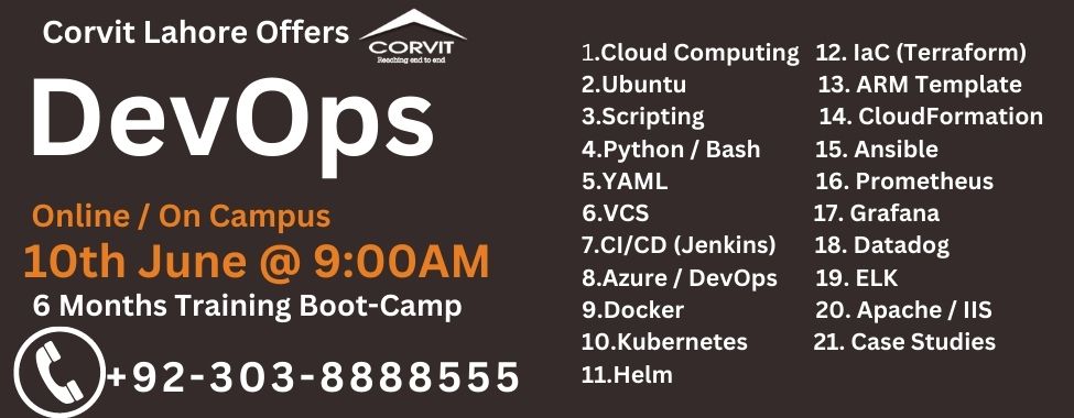 Best IT Training Institute in Lahore | Corvit Systems
