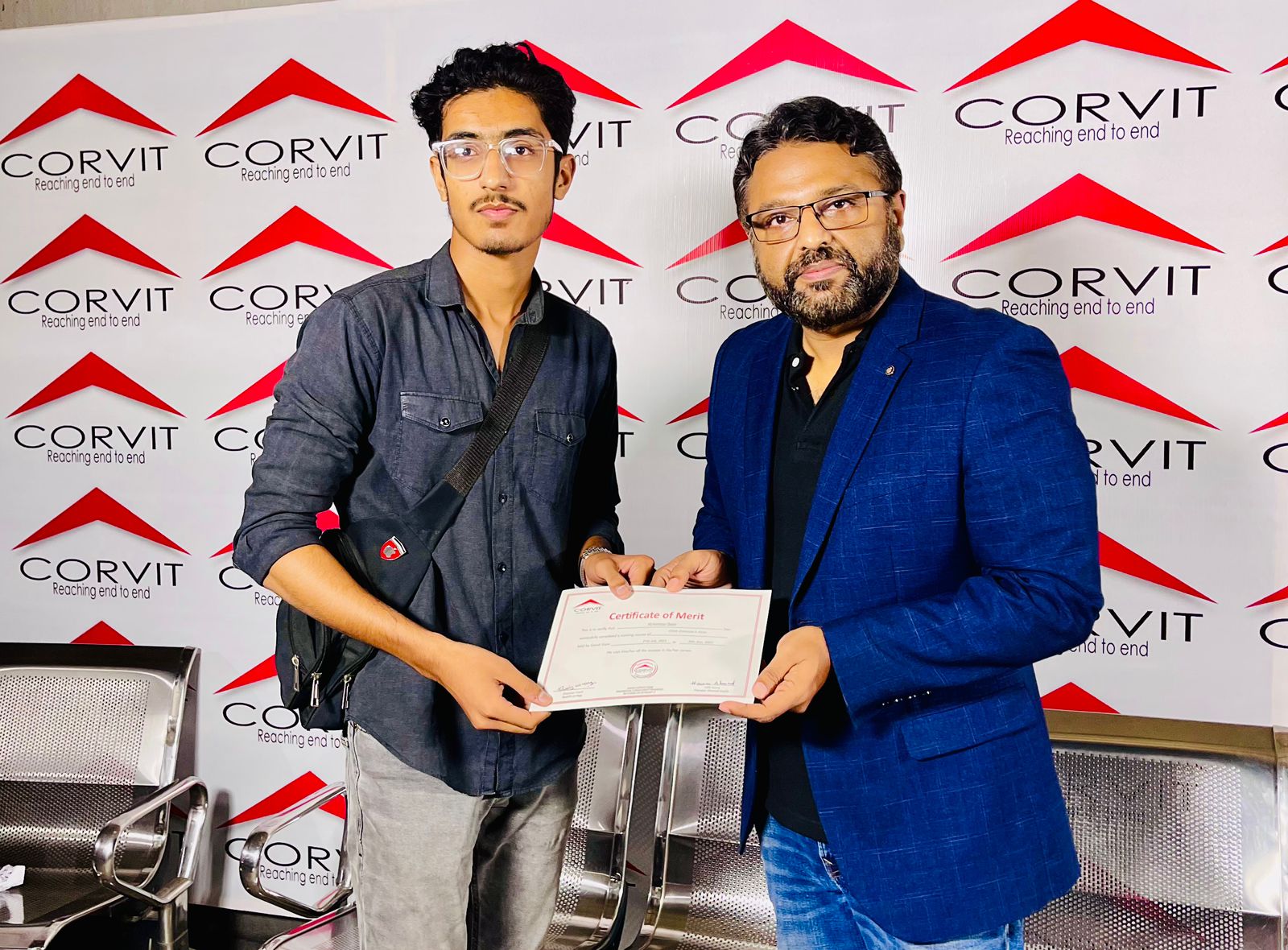 CCNA Aug 2023 Batch Certificate Distribution | Corvit