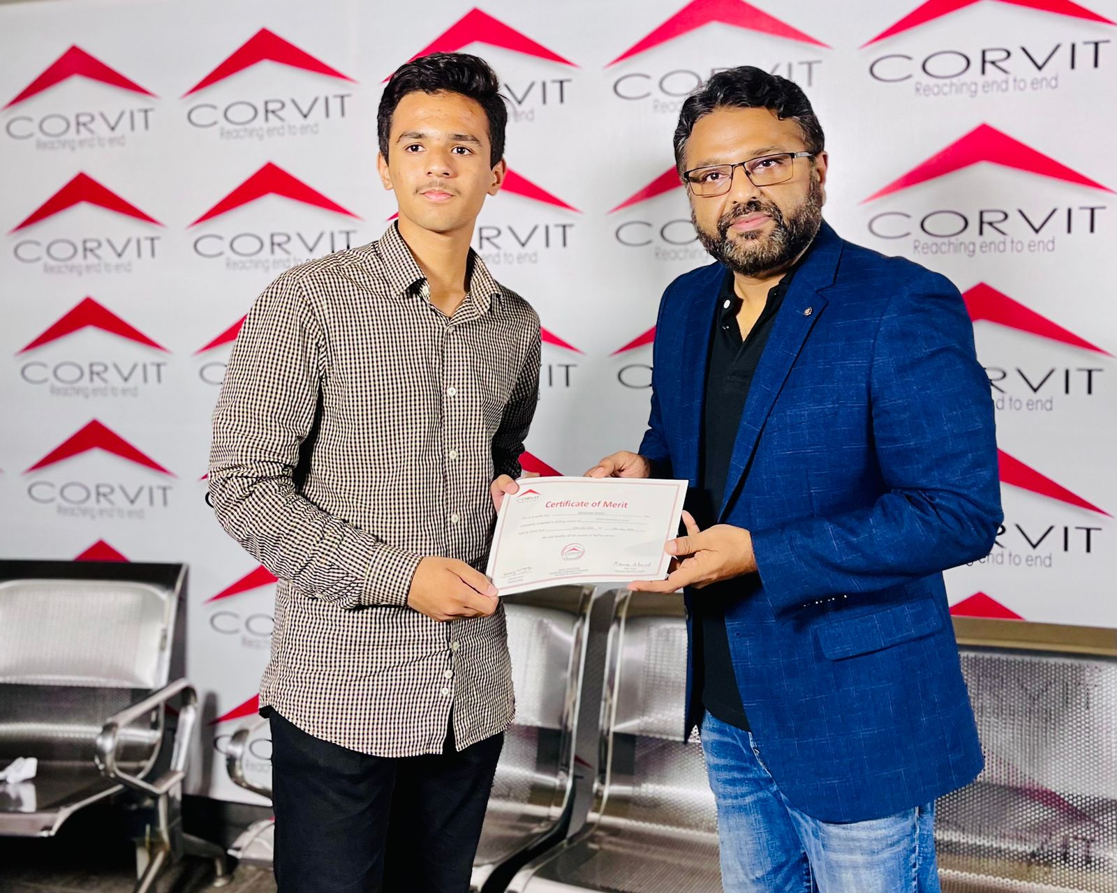 CCNA Aug 2023 Batch Certificate Distribution | Corvit