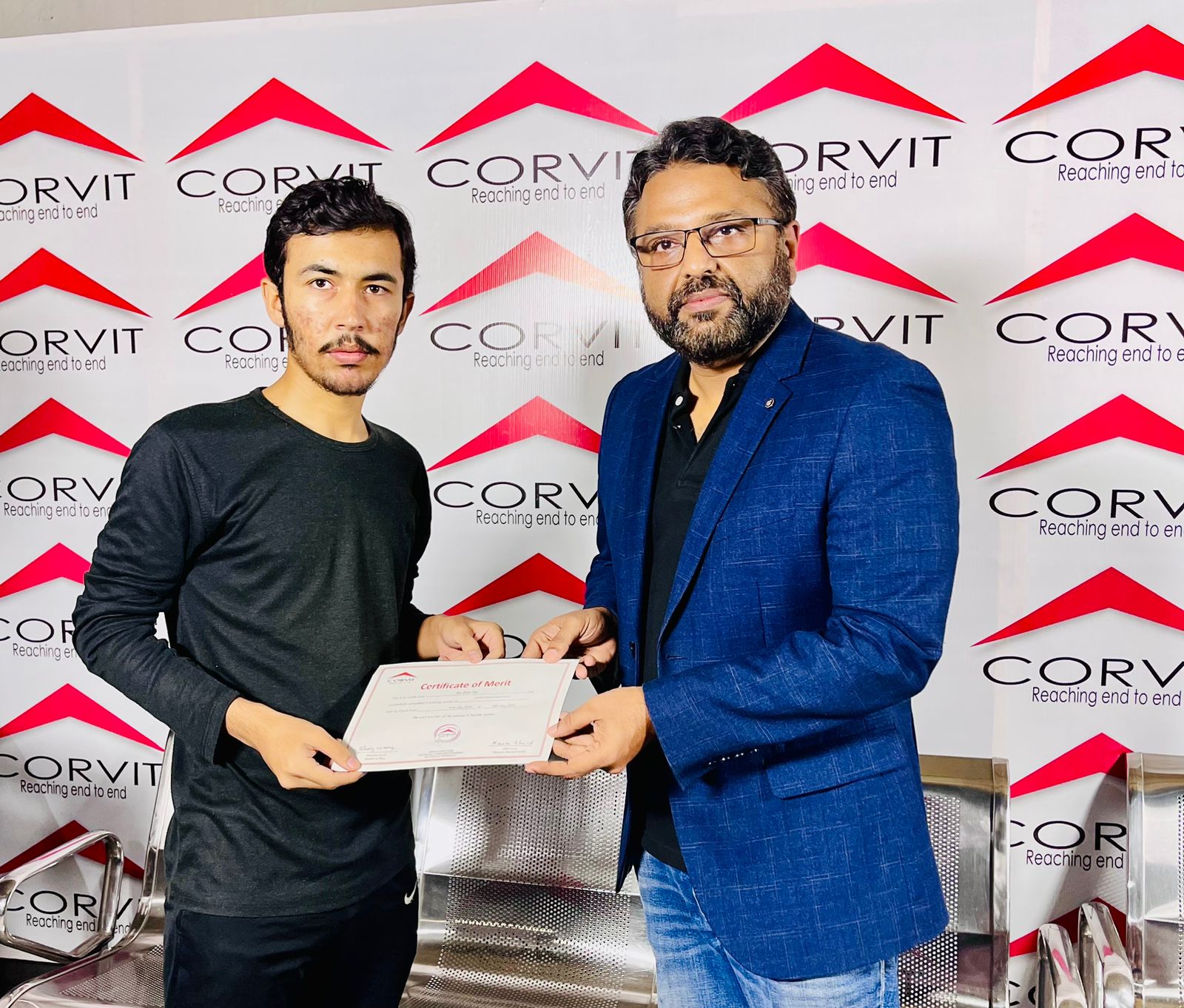 CCNA Aug 2023 Batch Certificate Distribution | Corvit