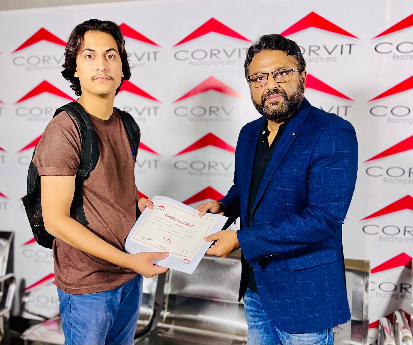 CCNA Aug 2023 Batch Certificate Distribution | Corvit