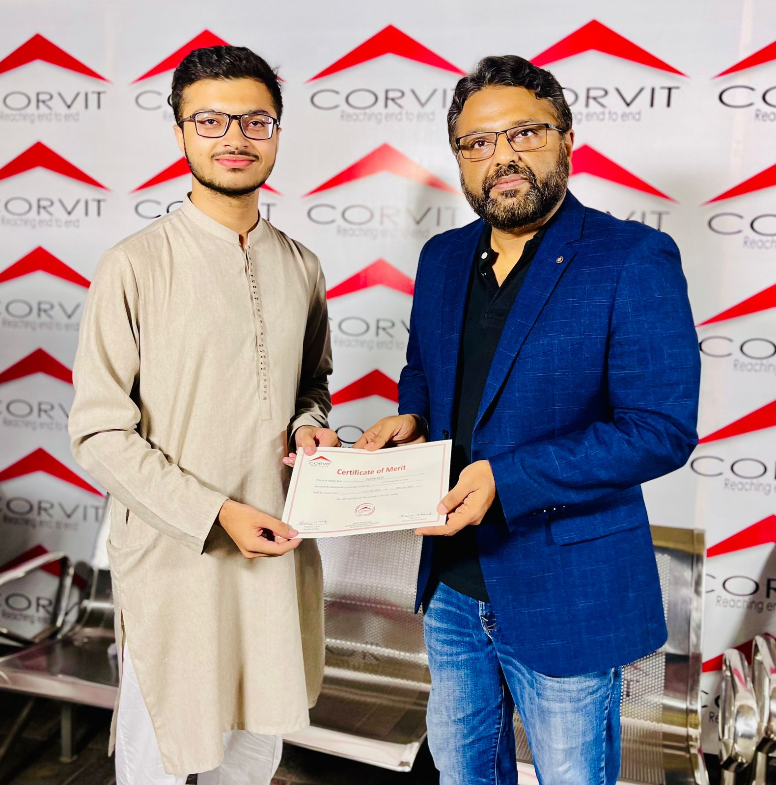 CCNA Aug 2023 Batch Certificate Distribution | Corvit