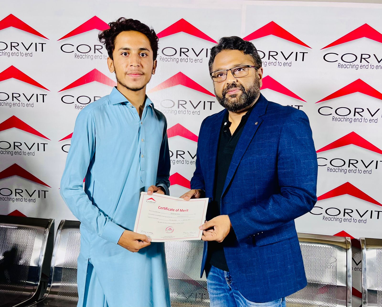 CCNA Aug 2023 Batch Certificate Distribution | Corvit