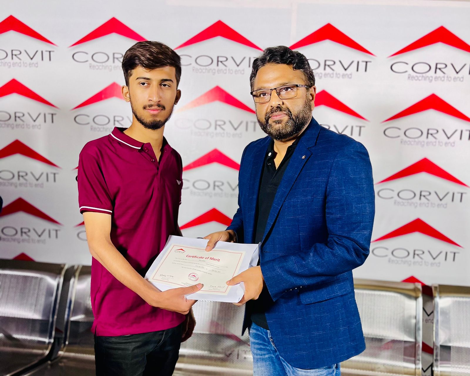 CCNA Aug 2023 Batch Certificate Distribution | Corvit