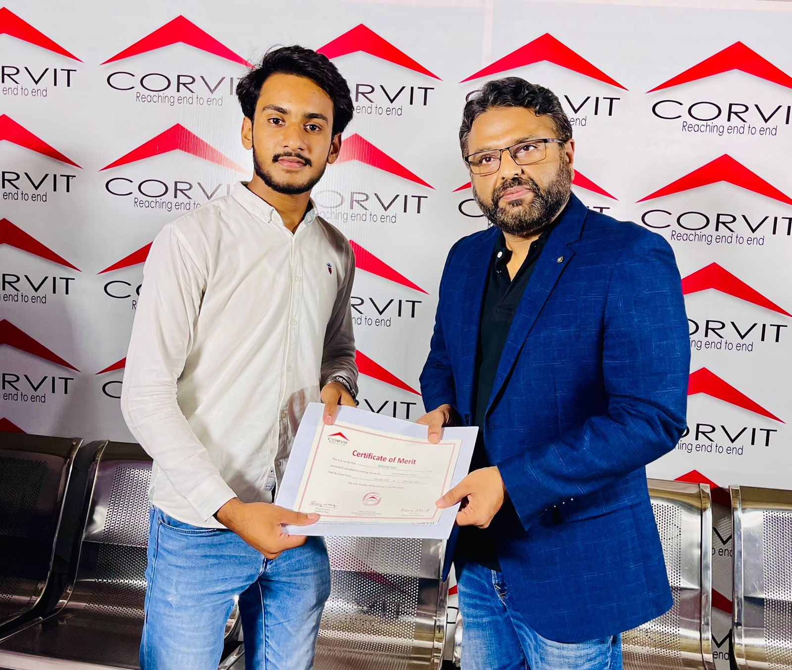 CCNA Aug 2023 Batch Certificate Distribution | Corvit