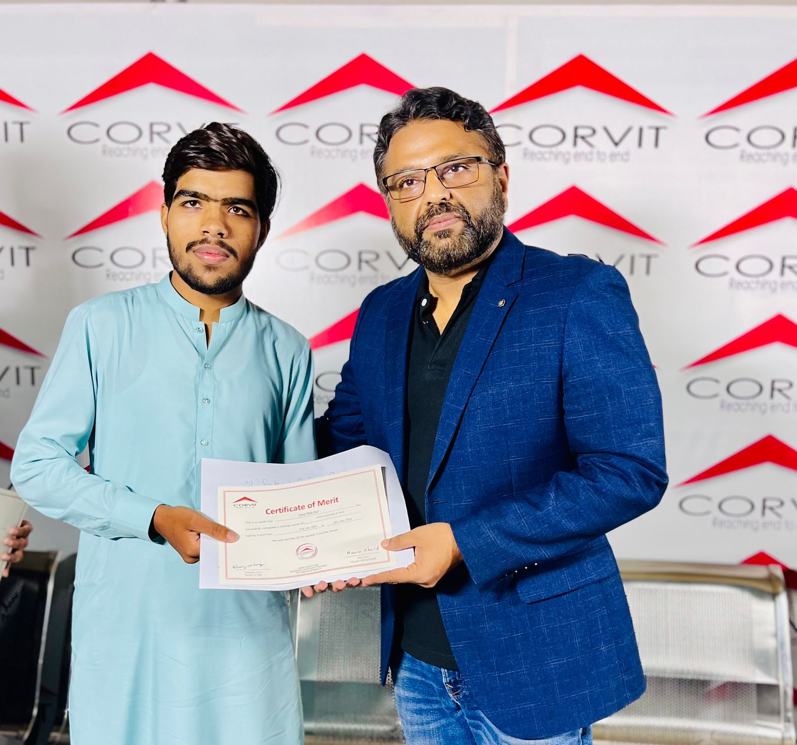 CCNA Aug 2023 Batch Certificate Distribution | Corvit