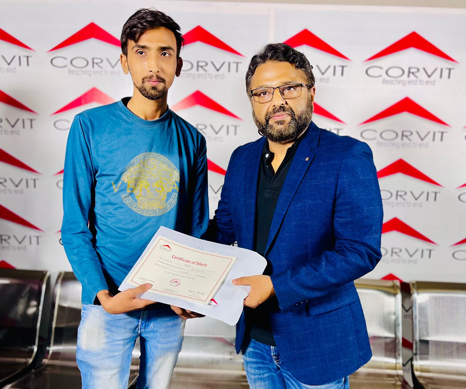 CCNA Aug 2023 Batch Certificate Distribution | Corvit