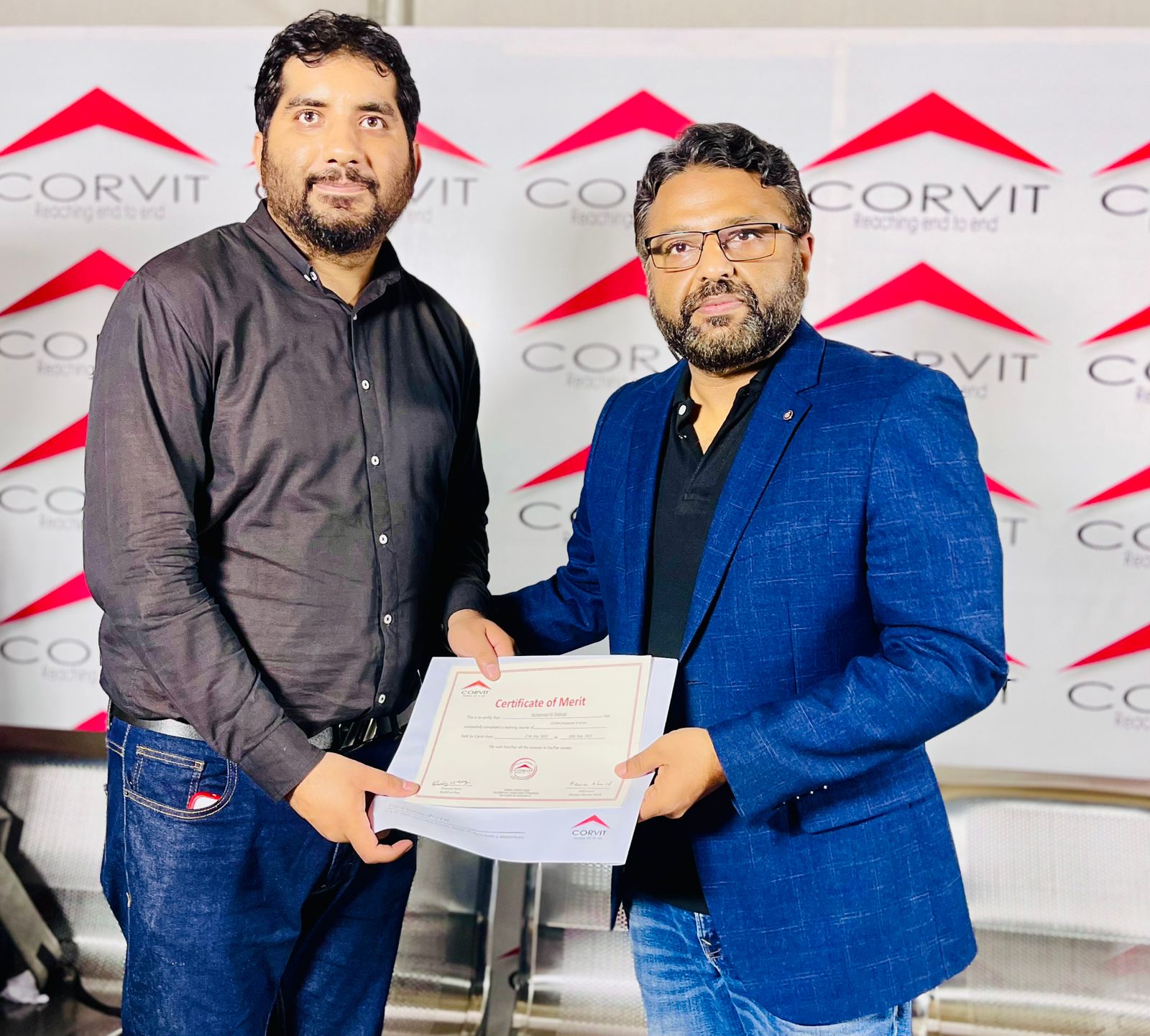 CCNA Aug 2023 Batch Certificate Distribution | Corvit