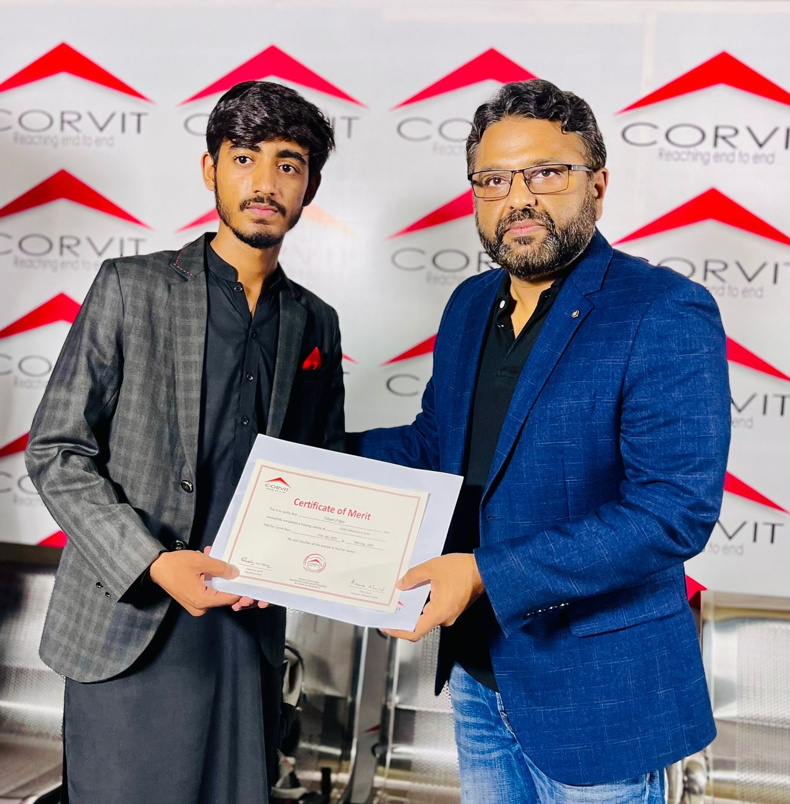 CCNA Aug 2023 Batch Certificate Distribution | Corvit