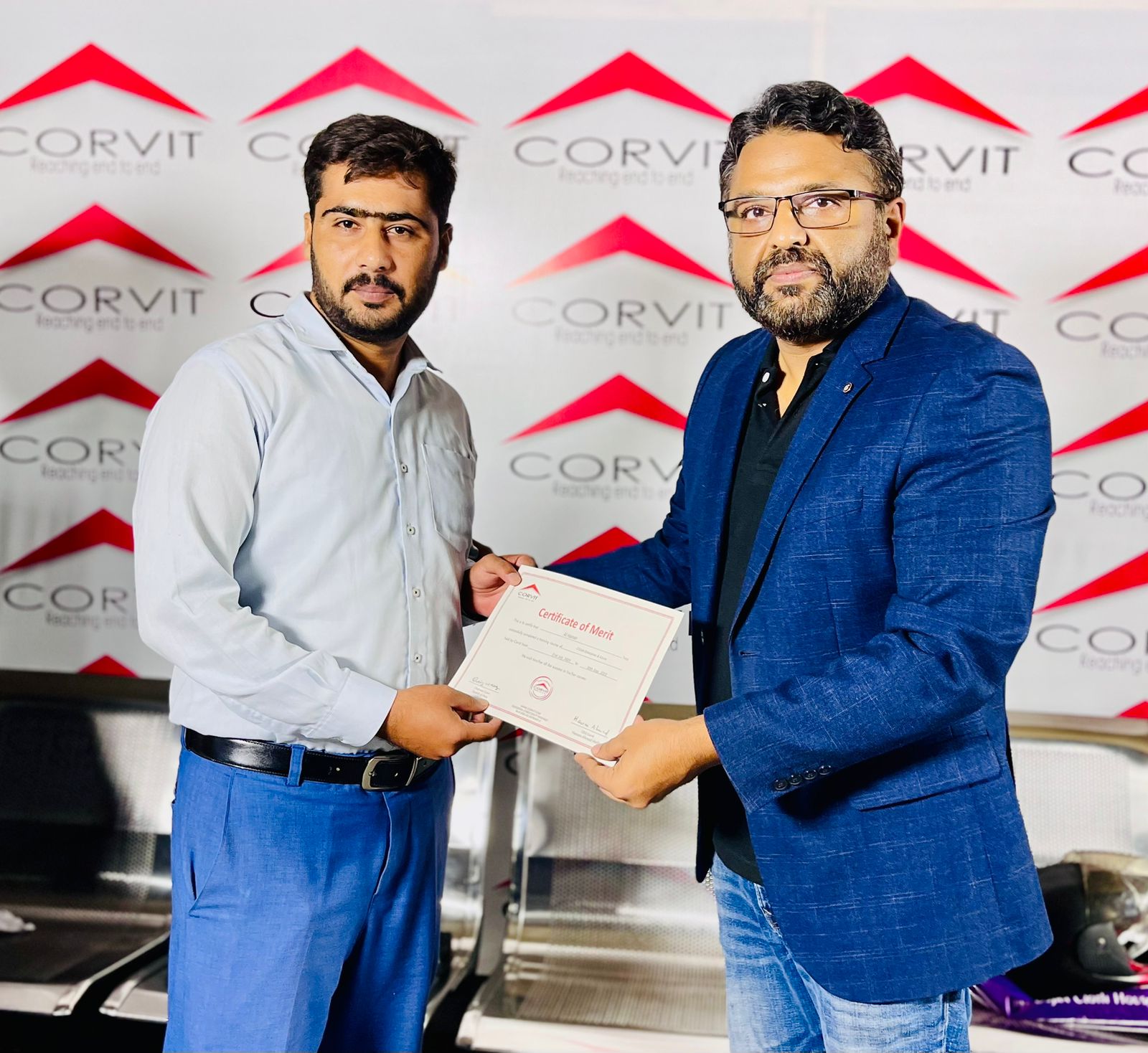 CCNA Aug 2023 Batch Certificate Distribution | Corvit