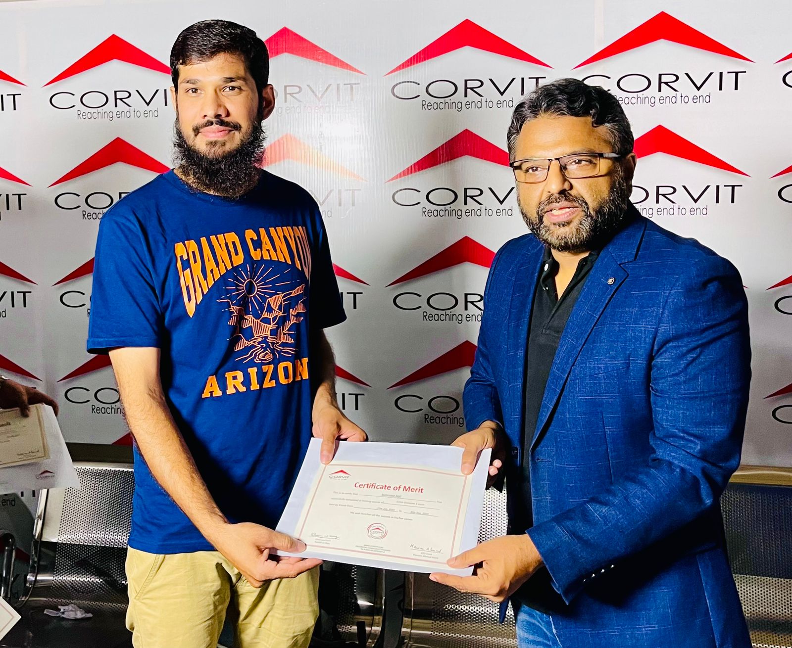 CCNA Aug 2023 Batch Certificate Distribution | Corvit