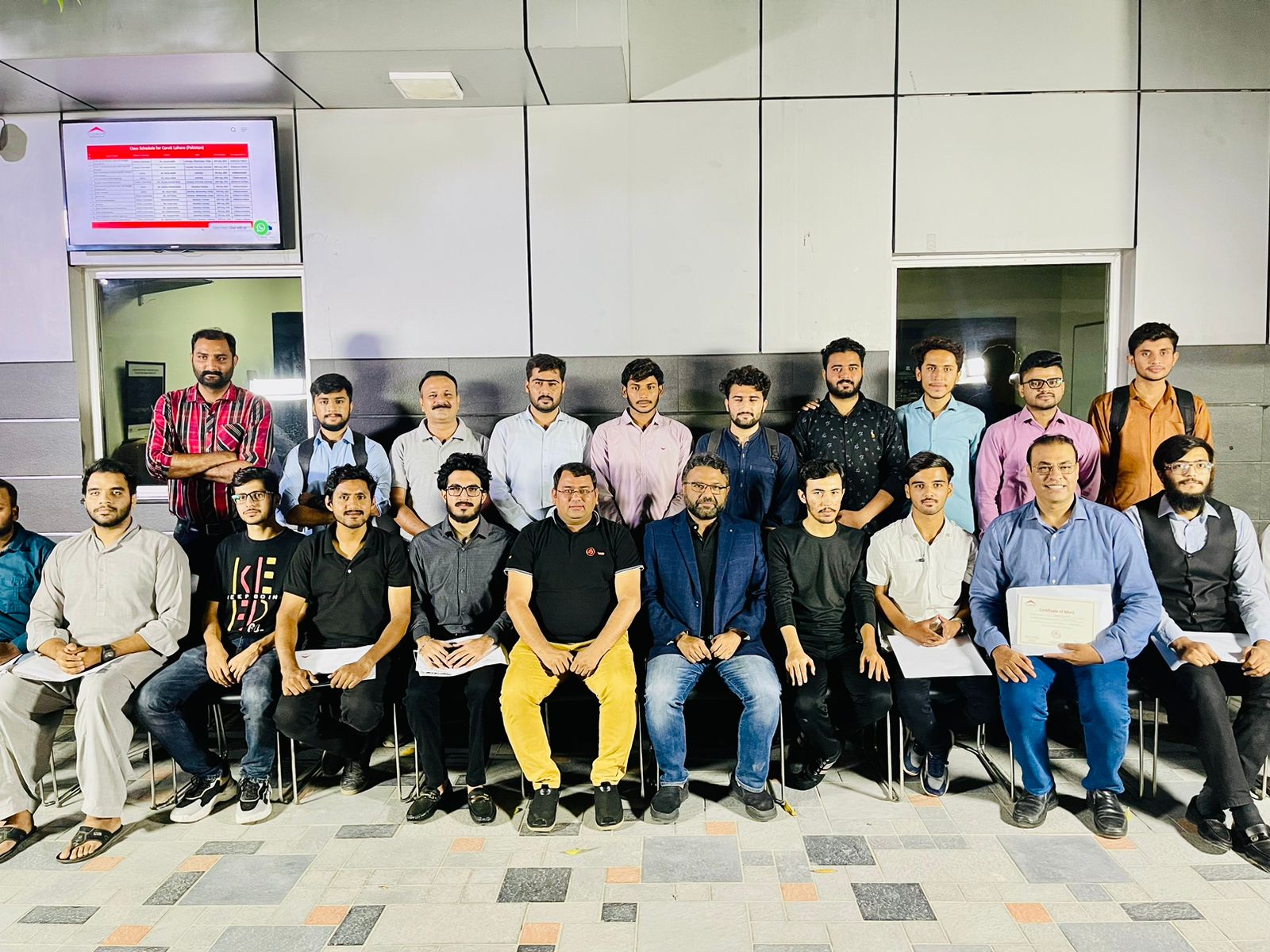 CCNA Aug 2023 Batch Certificate Distribution | Corvit